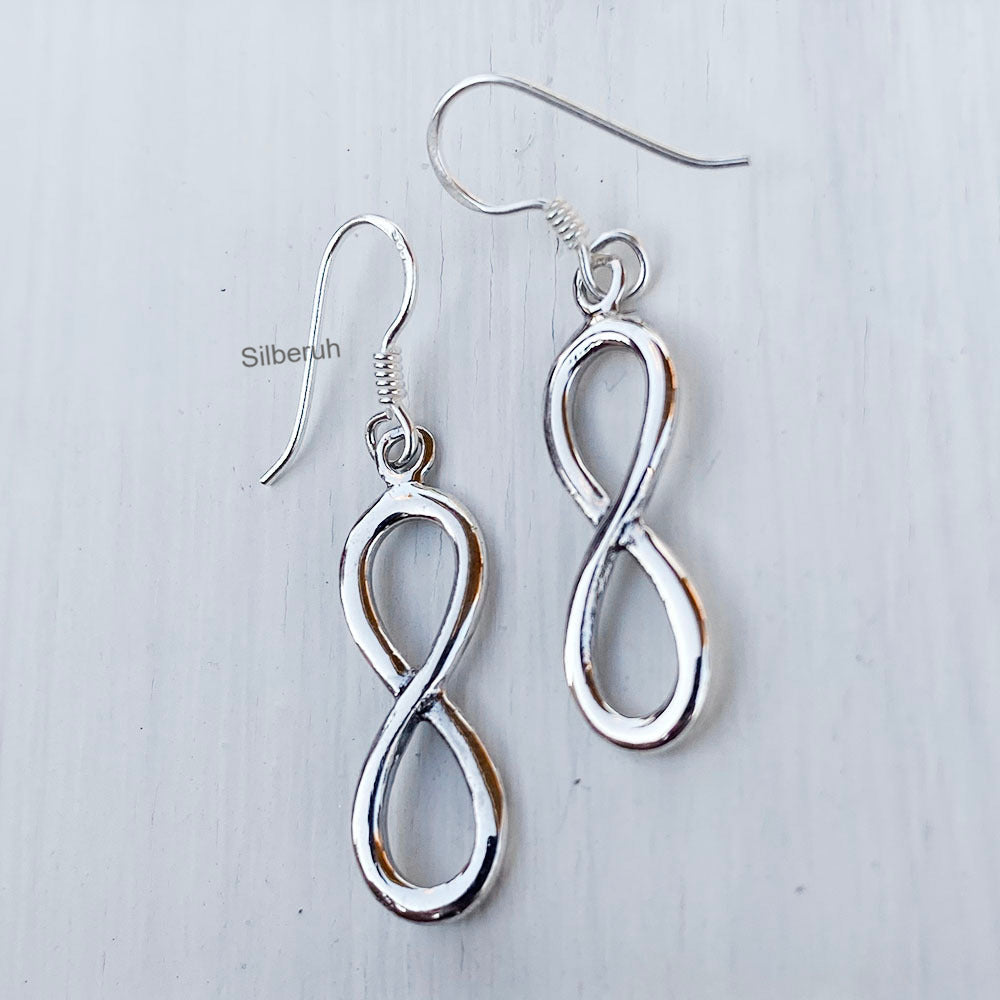 Infinity Knot Silver Earring – SILBERUH