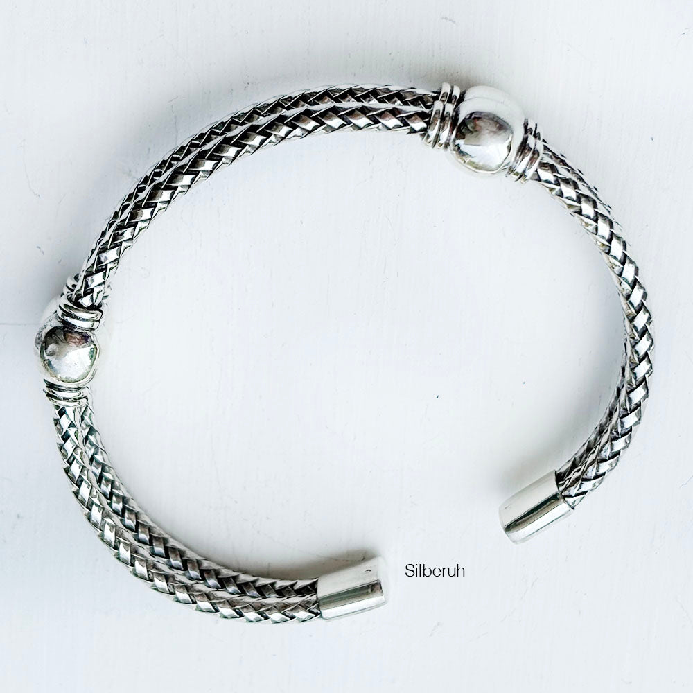 Knotted Silver Kada – SILBERUH