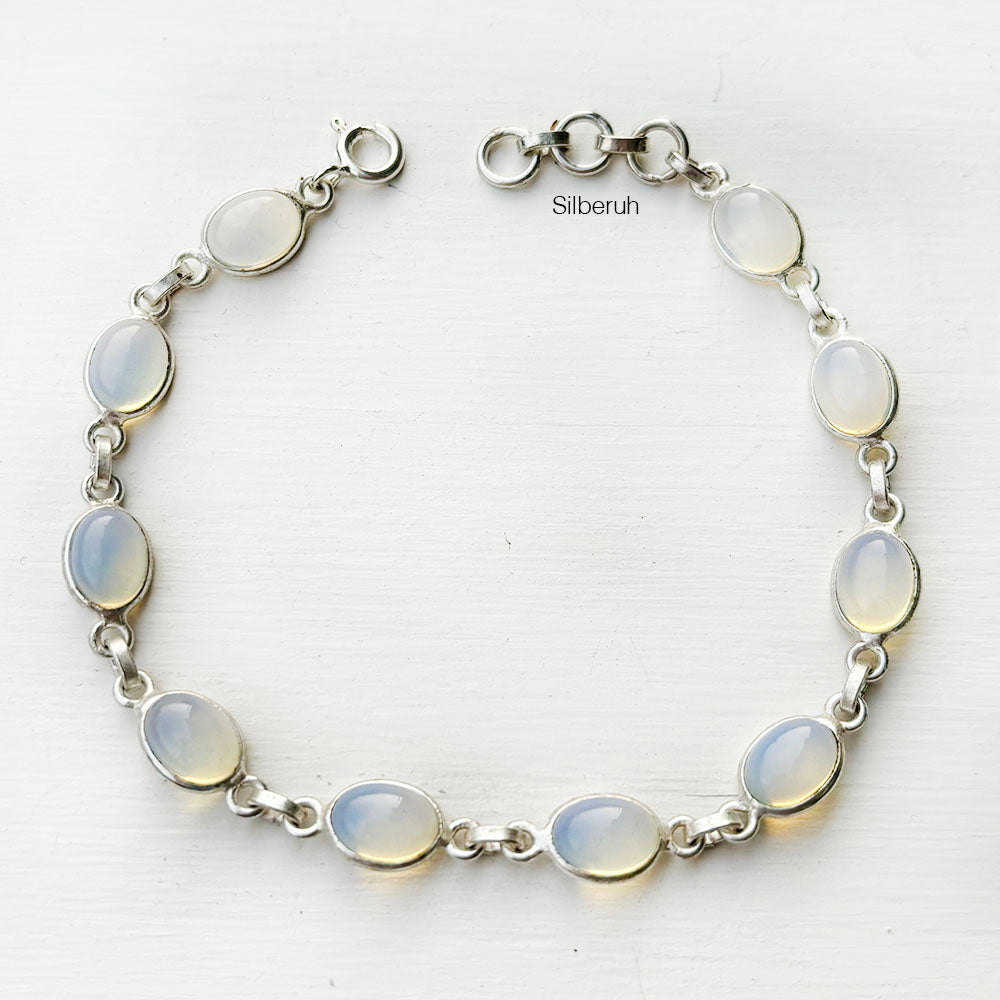 Opalite Silver Bracelet – SILBERUH