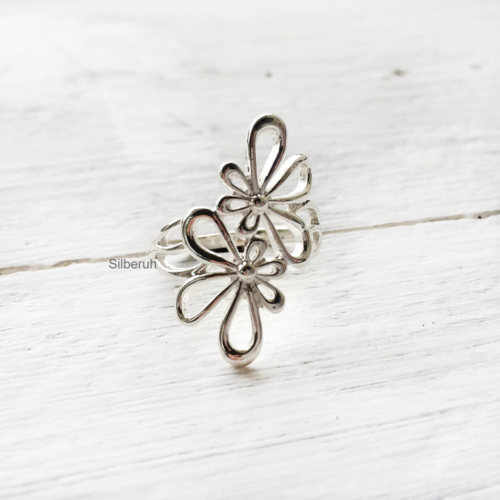 Phool Silver Ring – SILBERUH