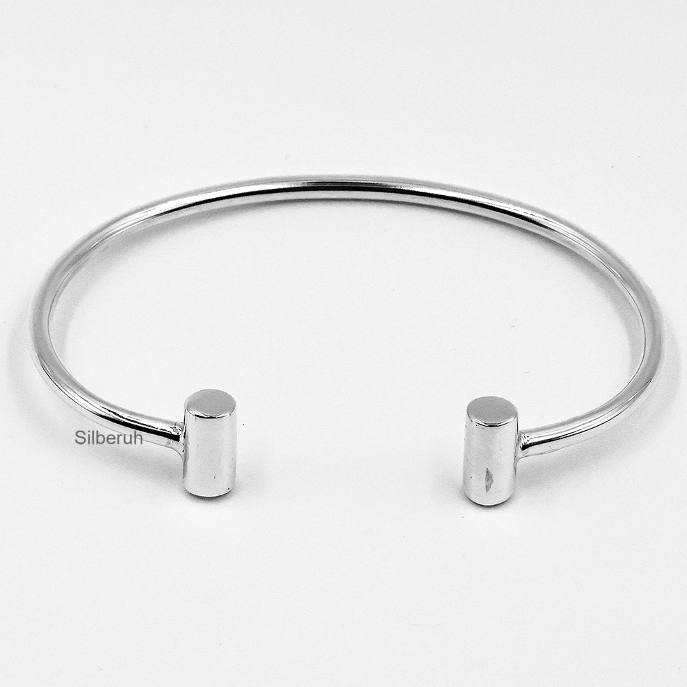 Silver Cuff Bangle – SILBERUH