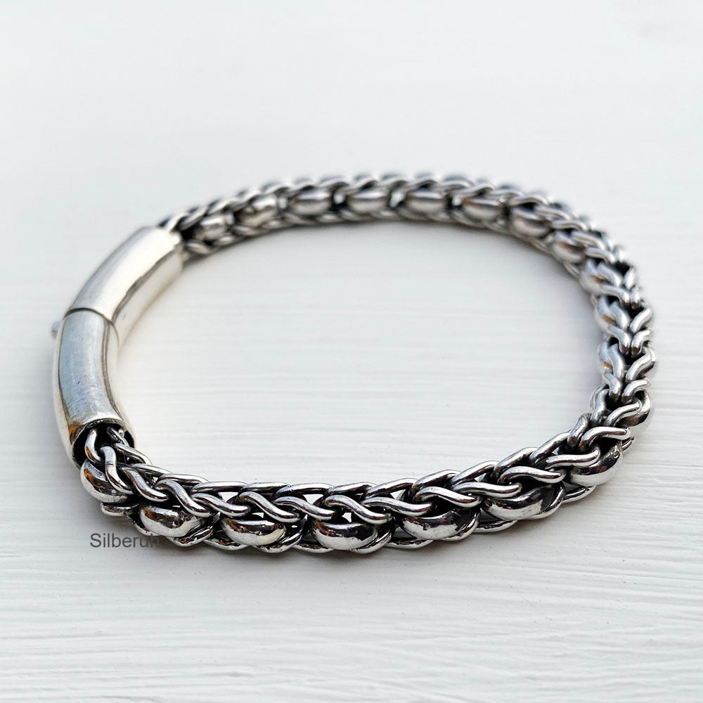 Silver Filigree Unisex Bracelet – SILBERUH