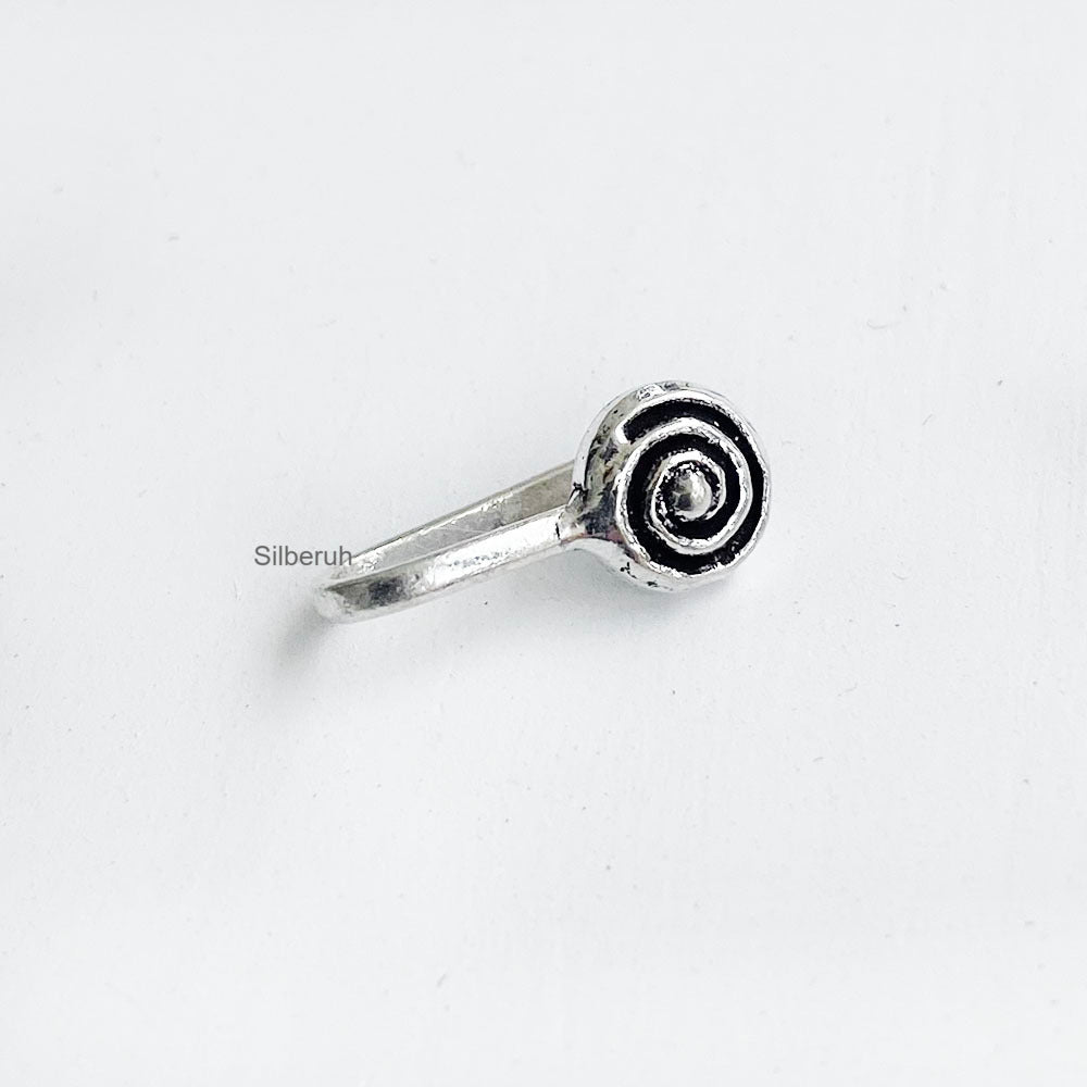 Spiral Silver Nose Clip Silberuh