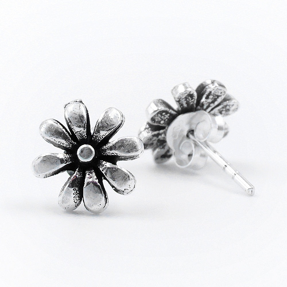 Flower Silver Stud – SILBERUH