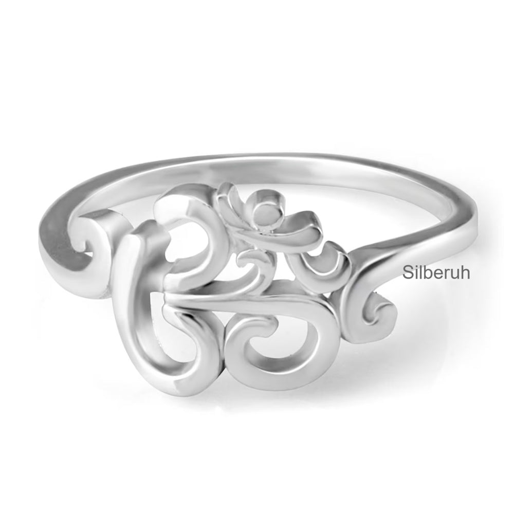 Silver OM Ring – SILBERUH