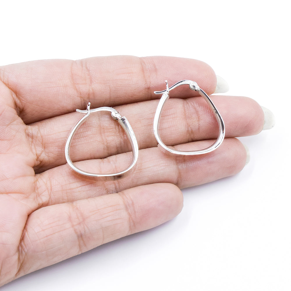 Silver U Bali Hoop Earring – SILBERUH