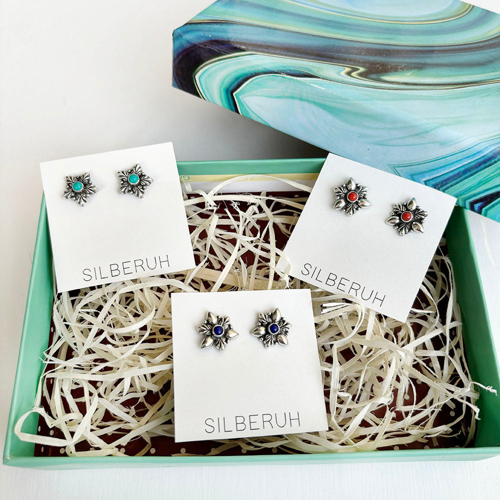 The Tribal Silver Stud Gift Set – SILBERUH