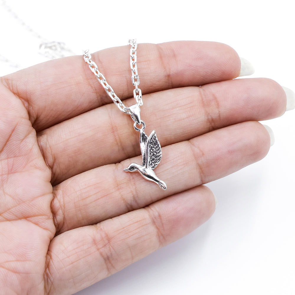 Hummingbird Silver Pendant – SILBERUH